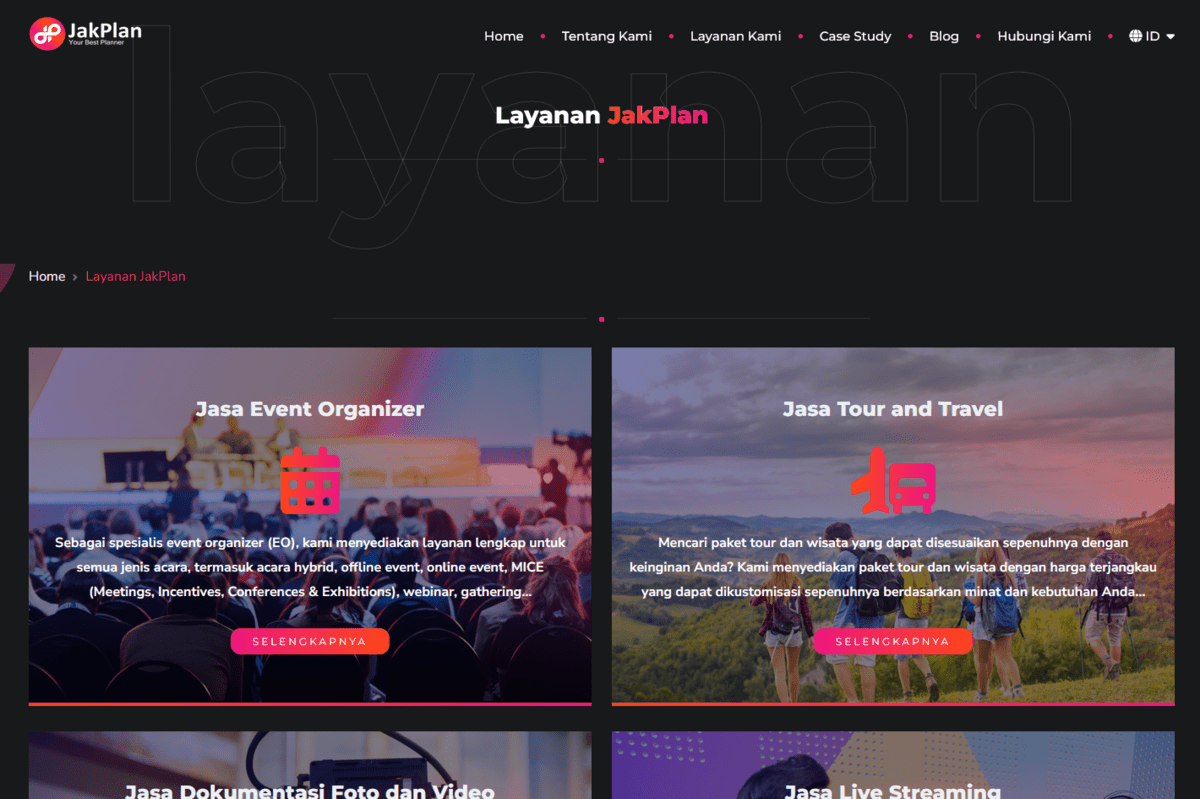 JakPlan | Layanan Kami